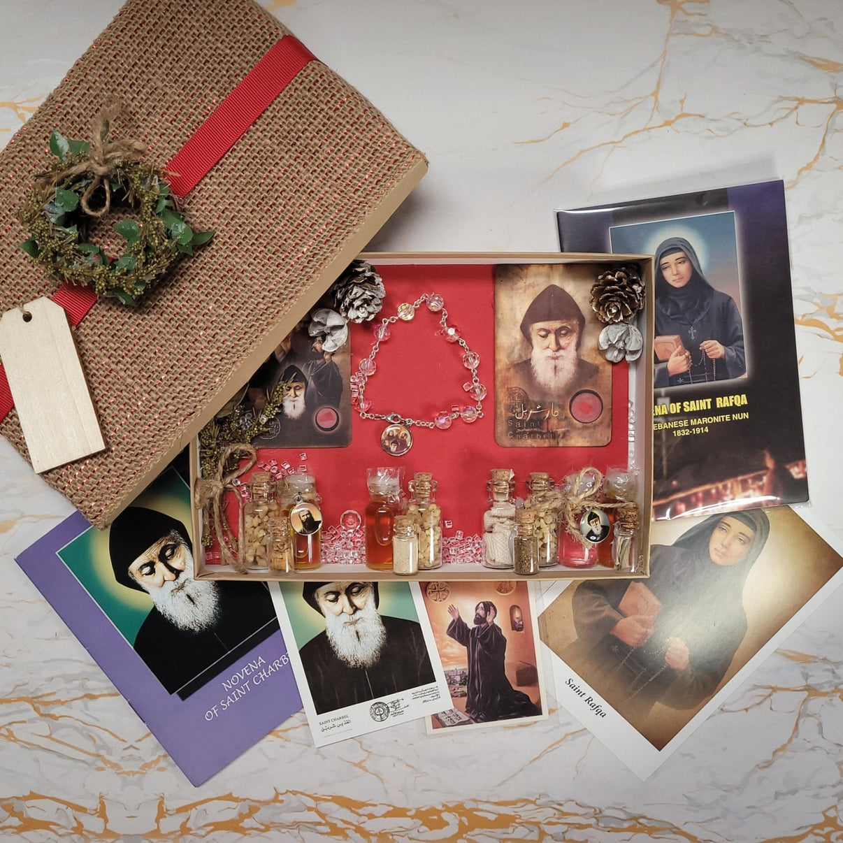 Saints of Lebanon box – Saint Charbel Shop